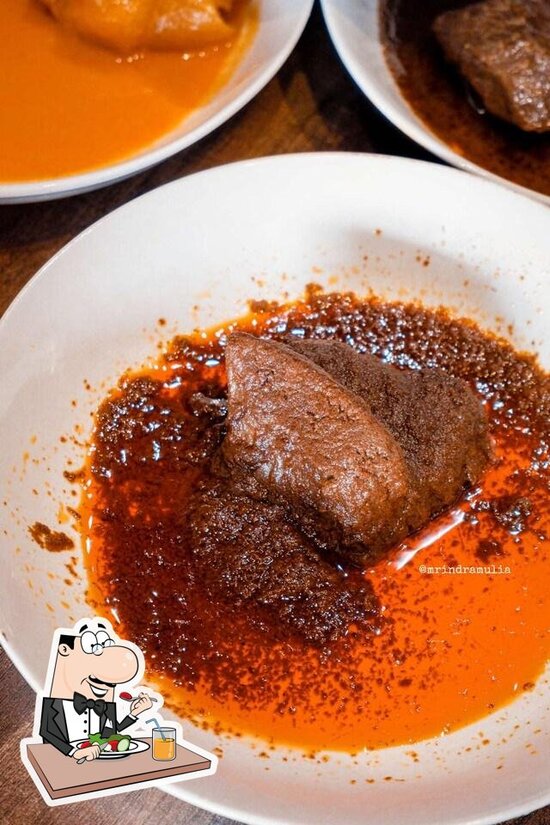 Menu at Padang Merdeka restaurant, Jakarta, Jl. Pluit Indah No.34