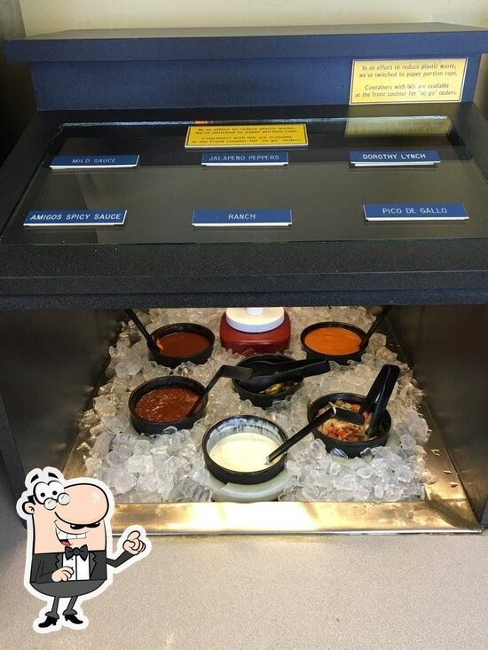 Menu at Amigos fast food, David City