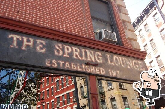 Spring Lounge, 48 Spring St in New York City - Restaurant menu and reviews
