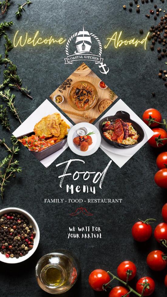 Menu at WELCOME ABOARD, Ranchi