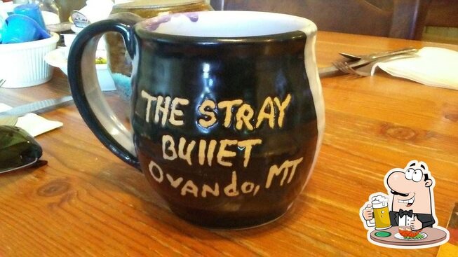 Menu at Stray Bullet Cafe, Ovando