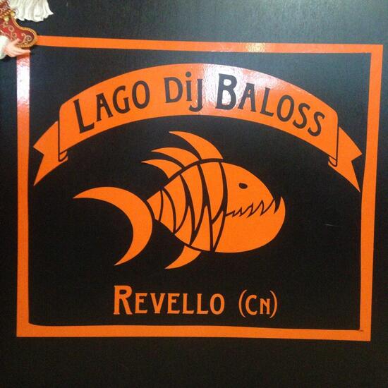 Menu at Lago Dij Balos restaurant, Italy