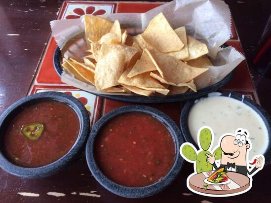 Menu at Poblano's restaurant, Frankenmuth