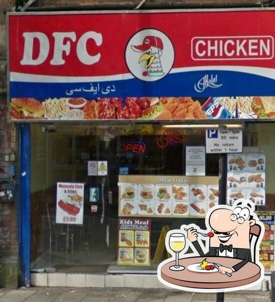 Menu at DFC Chicken fast food, Birmingham, 60 High Street