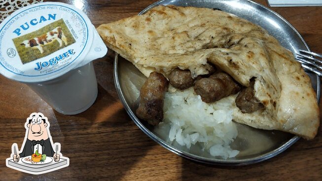 Carta del restaurante Ćevabdžinica Petica Ferhatović, Sarajevo