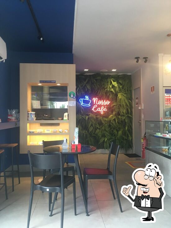 Menu em Nosso café, Fortaleza, R. Costa Barros