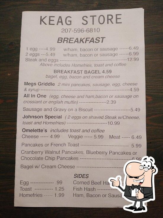 Keag Store, South Thomaston - Restaurant menu, prices and reviews
