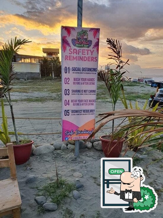 Menu at Bali Bali Beach Bar, Binmaley, 27WG+P5P