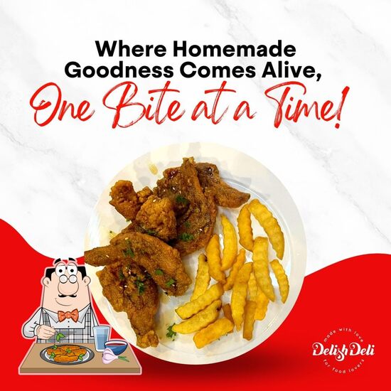 Menu at Delish Deli cafe, Cebu City