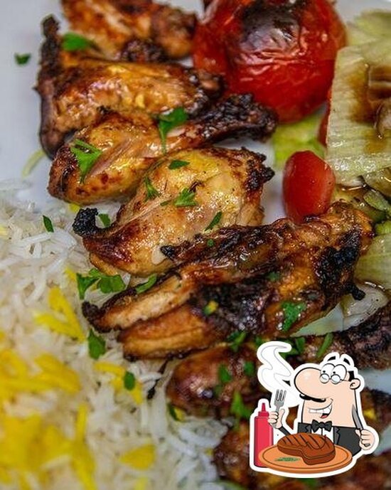 Menu at Fanoos Persian Grill restaurant, Brighton
