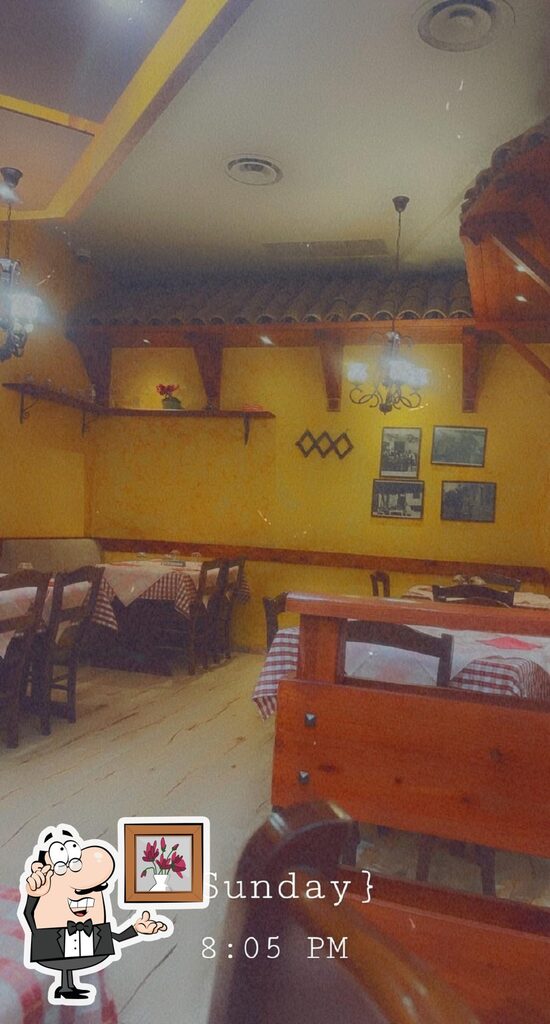 Menu at Pagus restaurant, Tirana
