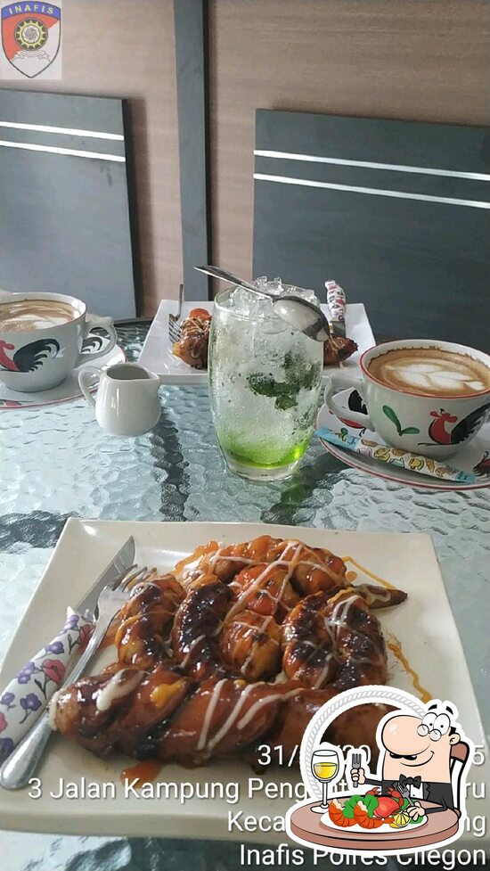 Menu at Cafe VM (kopi rakyat), Cilegon