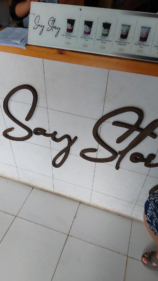 Menu at Say Story Panican cafe, Purbalingga