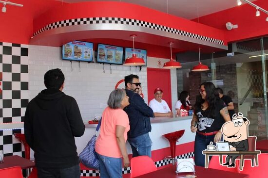 Menu at Sixties Burger restaurant, Metepec