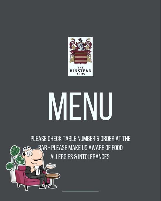 The Fleming Arms, Ryde - Restaurant menu, prices and reviews