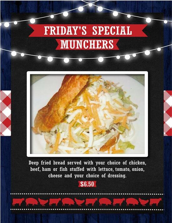 Menu at Madalyn's Kitchen restaurant, Schell City, County Rd AA