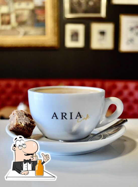 Menu at Aria Cafe, Vaughan