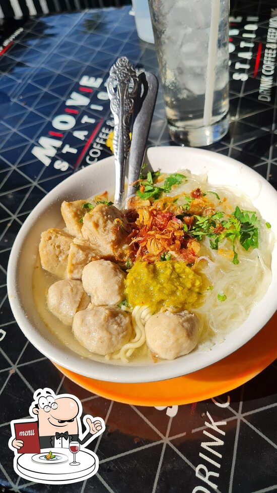 Menu at Bakso Boga Rasa Uma Ibnu restaurant, Pasar Gunung Tua