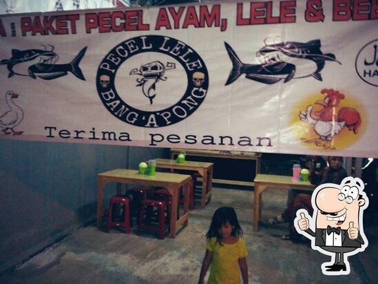 Menu at Pecel Lele Bang Apong restaurant, Bekasi Regency