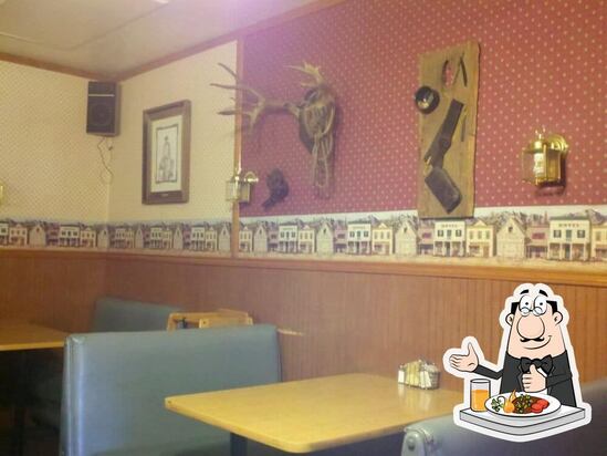 Menu at Trapper's Cafe, Taylor, 9 Main St