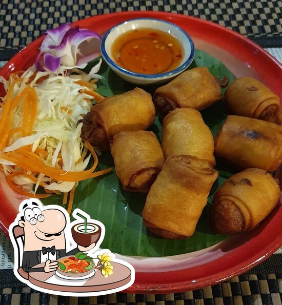 Menu at Bai Toey restaurant, Karon