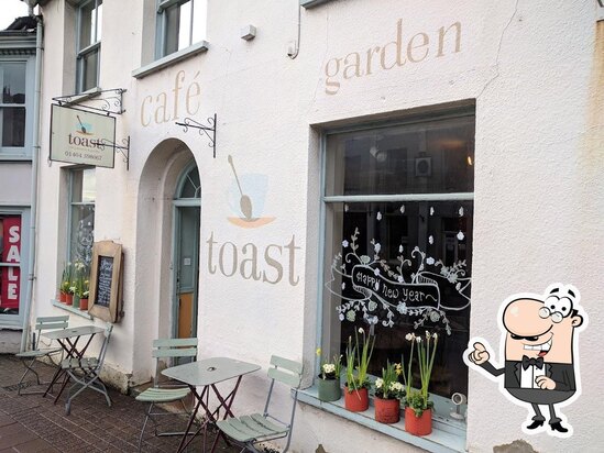 Menu at Toast cafe, Honiton