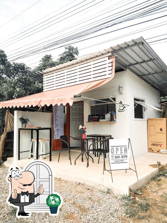 Menu at Moka Coffee cafe, Chiang Ban