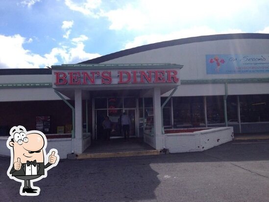 Menu at Ben's Diner restaurant, Woodstock