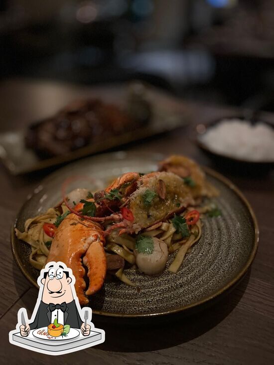 Menu at Eight Restaurant, Oslo