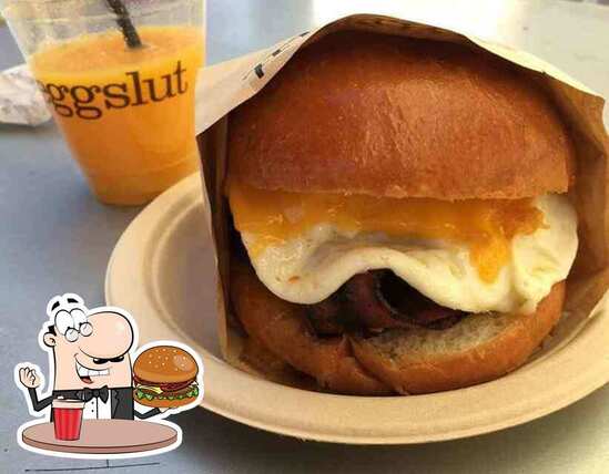 Menu at Eggslut restaurant, Los Angeles, 317 S Broadway