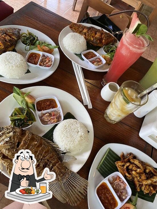 Menu at Warung Mina restaurant, Denpasar, Jalan Tukad Gangga No.1 Renon ...