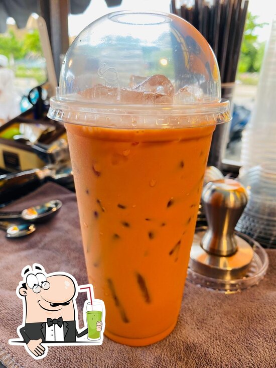 Menu at ปังเย็น&ปังปิ้ง Hunter Coffee cafe, Salaya