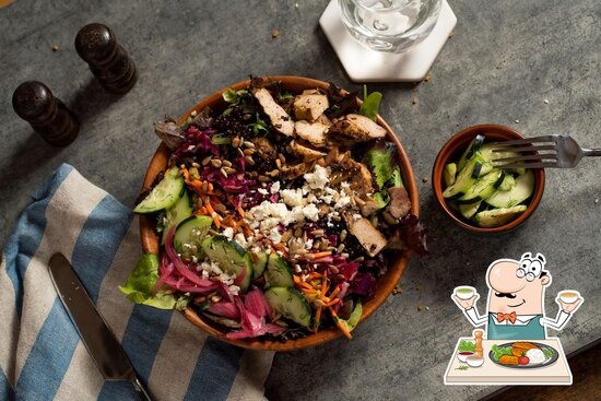 Menu at Roti Mediterranean Bowls. Salads. Pitas. restaurant, Chicago ...