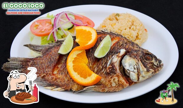 El Coco Loco Mariscos & Mexican Grill in Modesto - Restaurant menu and ...