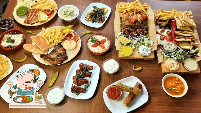 Menu at The "Greek Bites" Paphos, Paphos