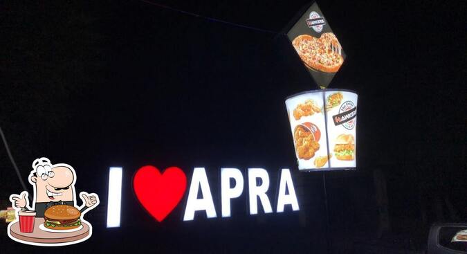 Menu at The crispy Hawkers APRA, Apra