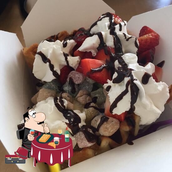 Menu at Redberry Yogurt restaurant, Sacramento