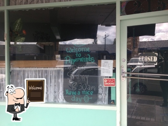 Menu at Peppermints Cafe, Glen Innes