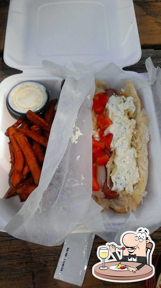 Menu at Chef in a Bun restaurant, Cornwall, Vincent Massey Dr