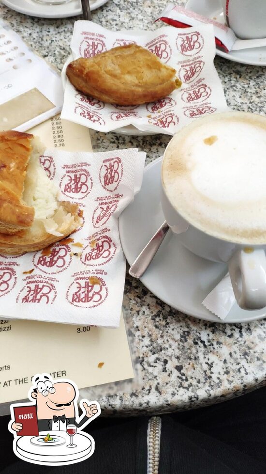 Menu at Capri Caffe cafeteria, Valletta