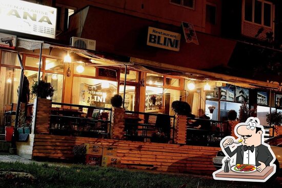 Menu at Restaurant Blini, Kosovo, Rruga Preshevë