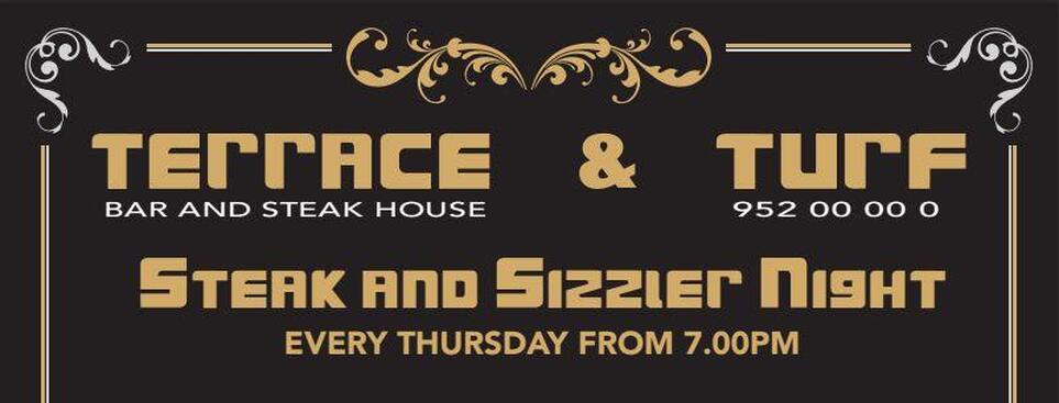 Menu at Terrace & Turf Bar and Steak House, Marbella
