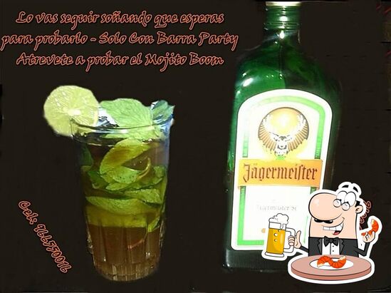 Carta de Barra Party - barra movil y catering de bebidas, Moquegua