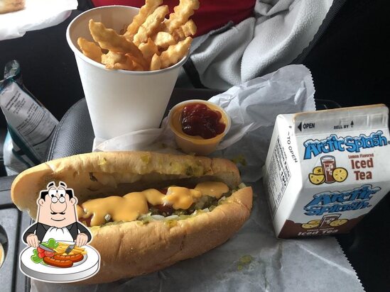 Menu at Johnny's Hots restaurant, Philadelphia