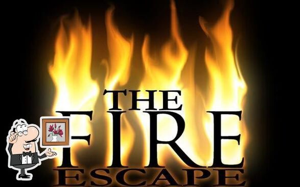 Menu at The Fire Escape club, Kingsport