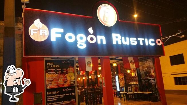 Menu at Fogon Rustico restaurant, Ventanilla, Av. Pedro Beltran 2