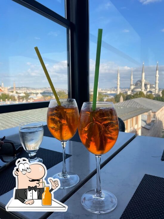 Menu at GRACE Rooftop Restaurant, Istanbul