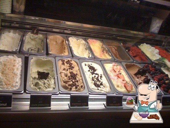 Menu at Gelato, Atlantic City