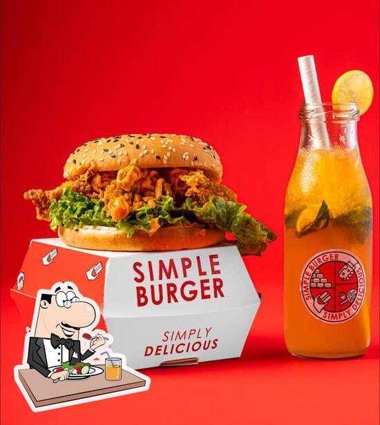 Menu at Simple Burger, Gurugram