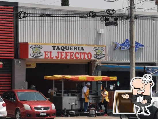 Menu at Taqueria El Jefecito restaurant, San Luis Potosi